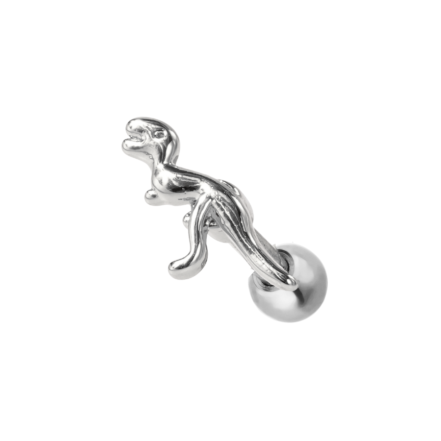 Simple Dinosaur Ohr Piercing 18K Vergoldet - Hi Life Wholesale